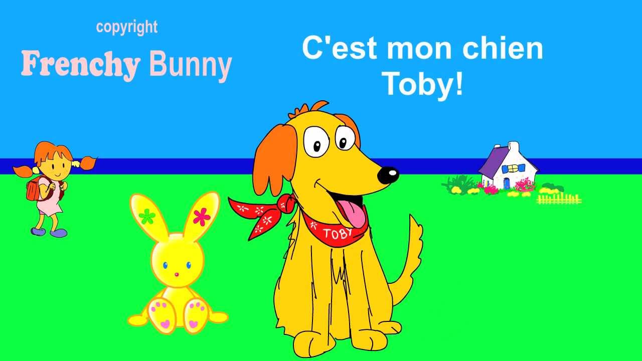 C'est mon chien Toby! chanson originale pour enfants _ Frenchy Bunny ...
