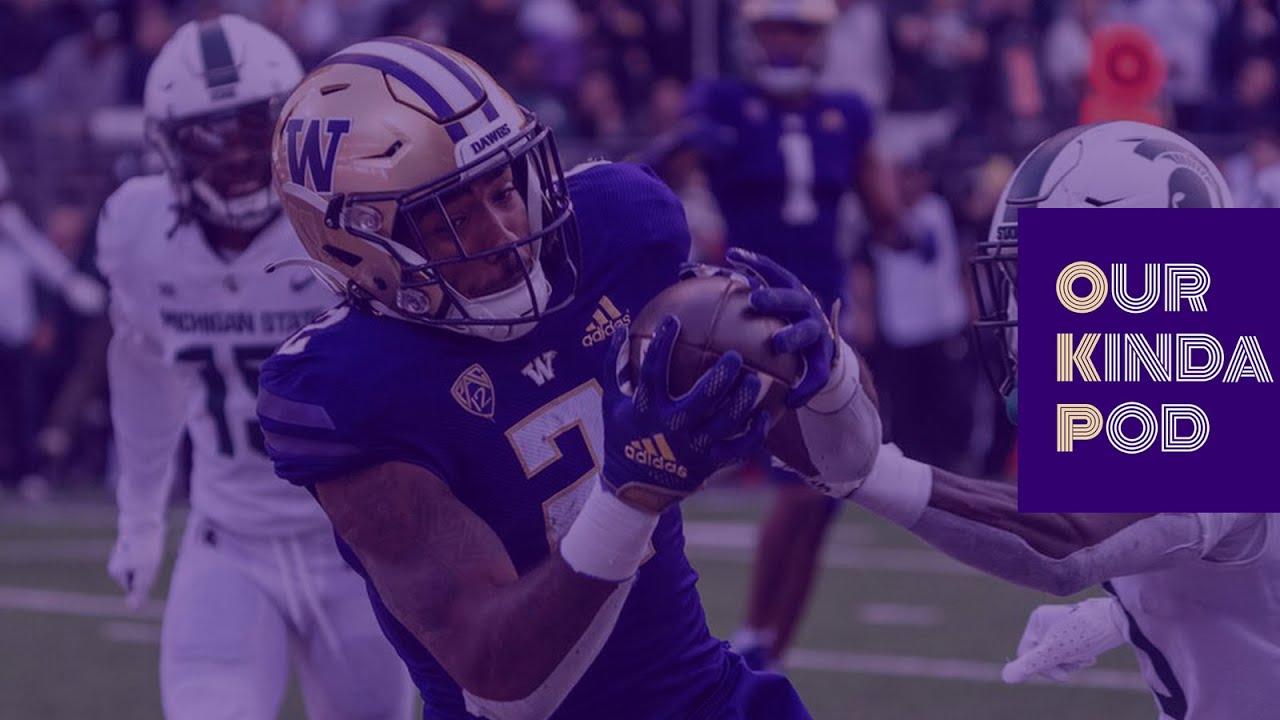 Penix to Polk is Perfect as UW Routs Michigan State - YouTube