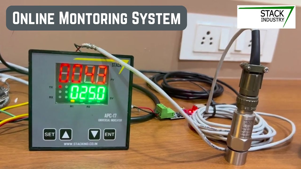 Online Monitoring System with Real-Time Data Visualization - YouTube