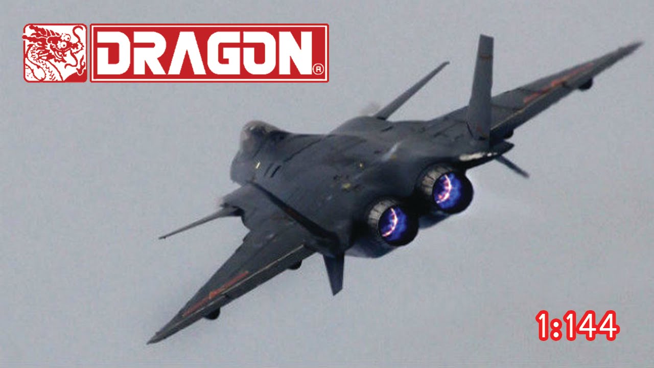 Chengdu J-20 Model kit review (Dragon 1:144) - YouTube