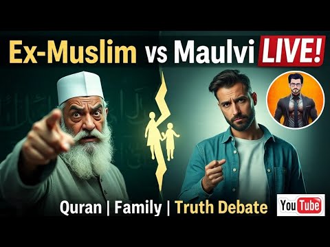 Ex-Muslim vs Maulvi LIVE: Quran, Family & Truth Debate | Shocking ...