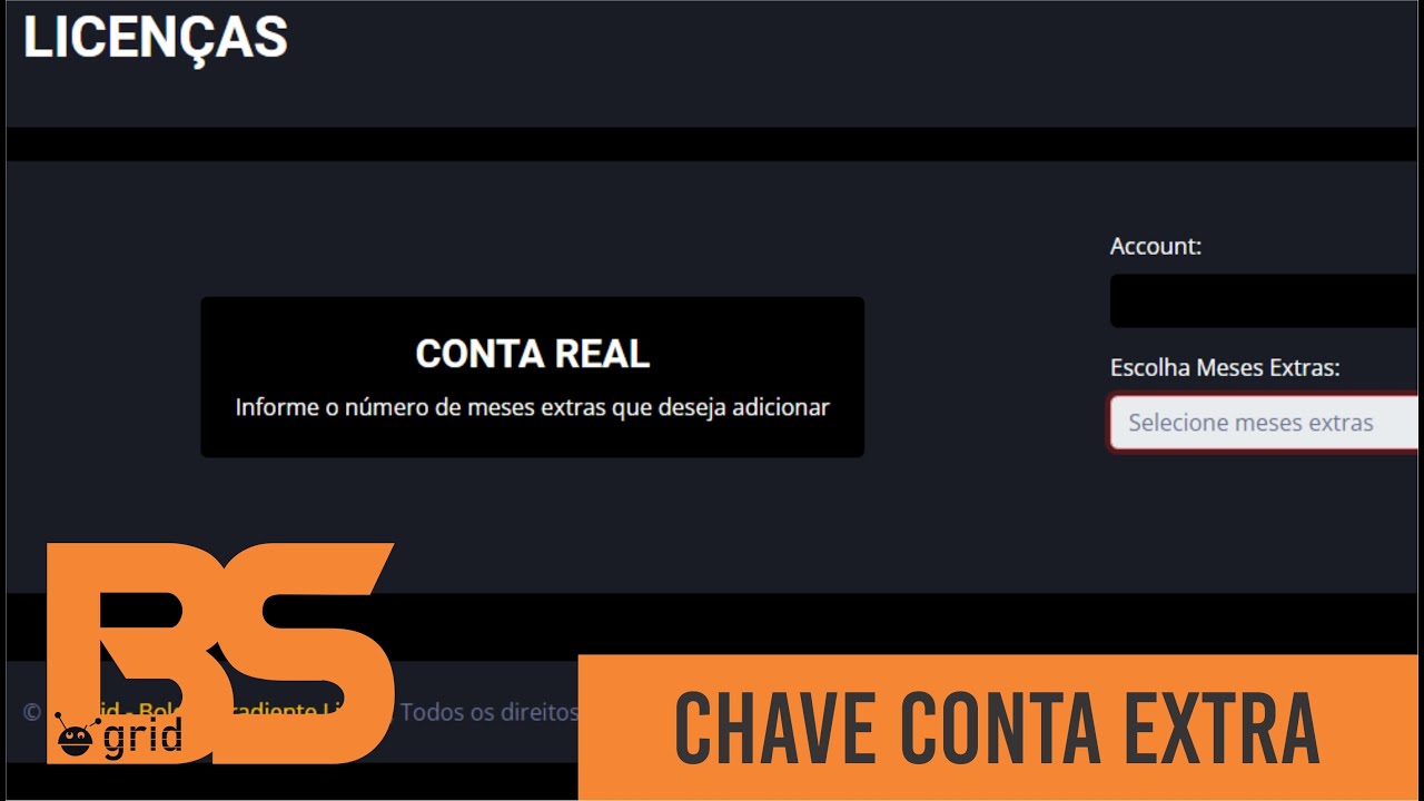 Aprenda como comprar sua chave REAL EXTRA na nova plataforma BSGrid e ...