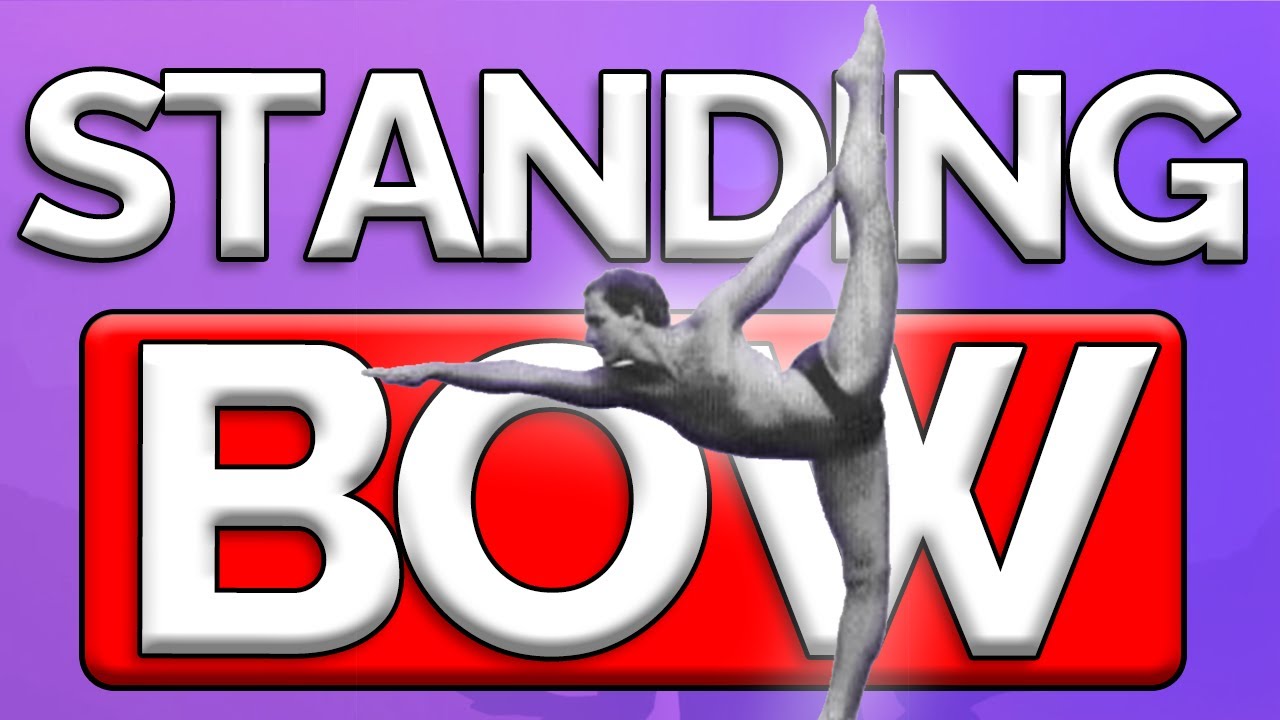 How to do Standing BOW POSE! Unlock your Hot Yoga POWER! - YouTube
