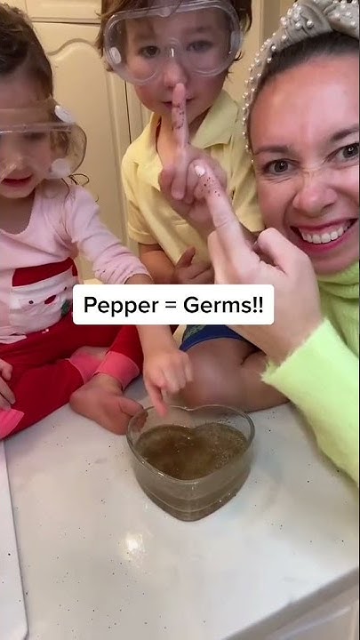 Found This Awesome Hand Washing Experiment to Teach Your Kids About ...