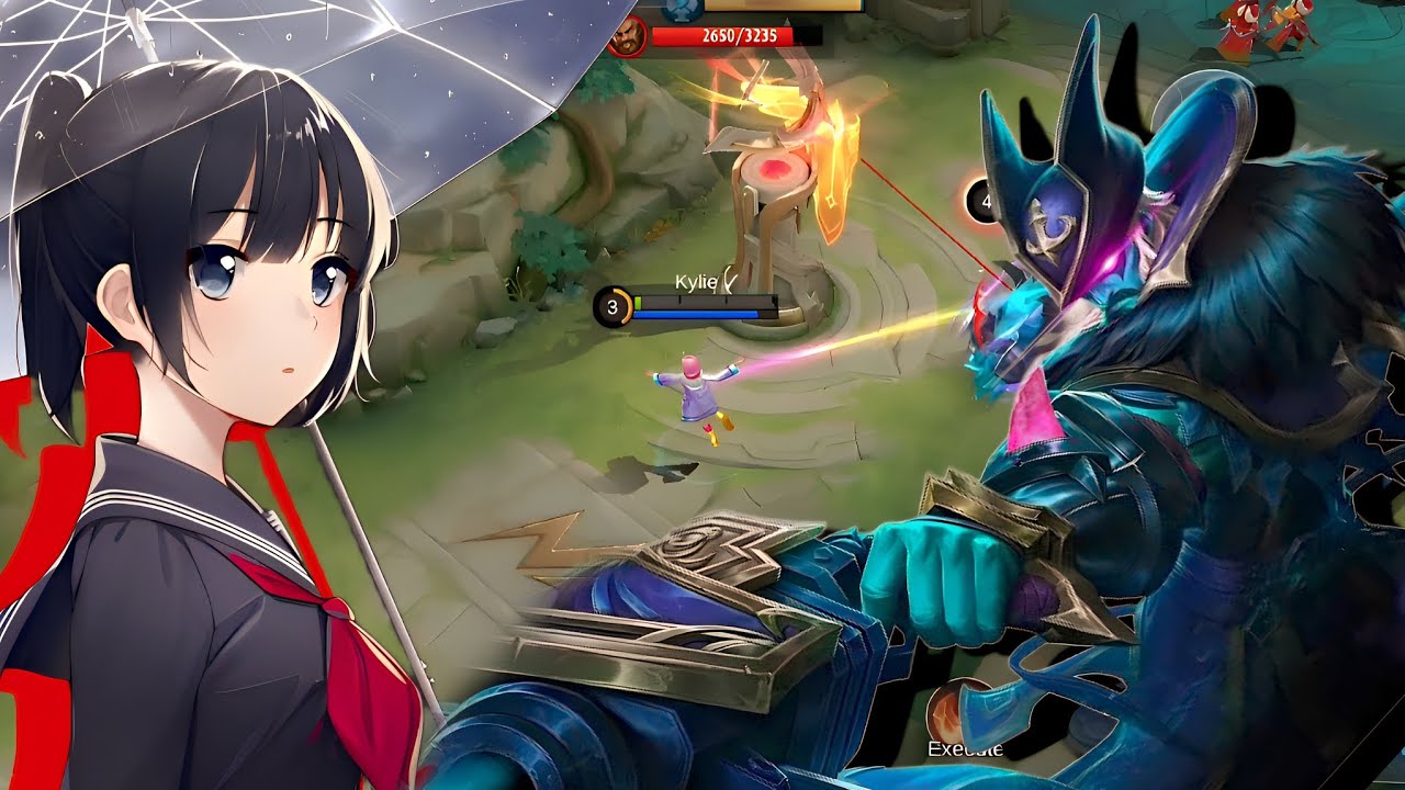 Kagura show Aggressiveness to her enemies... my teammates got shocked # ...