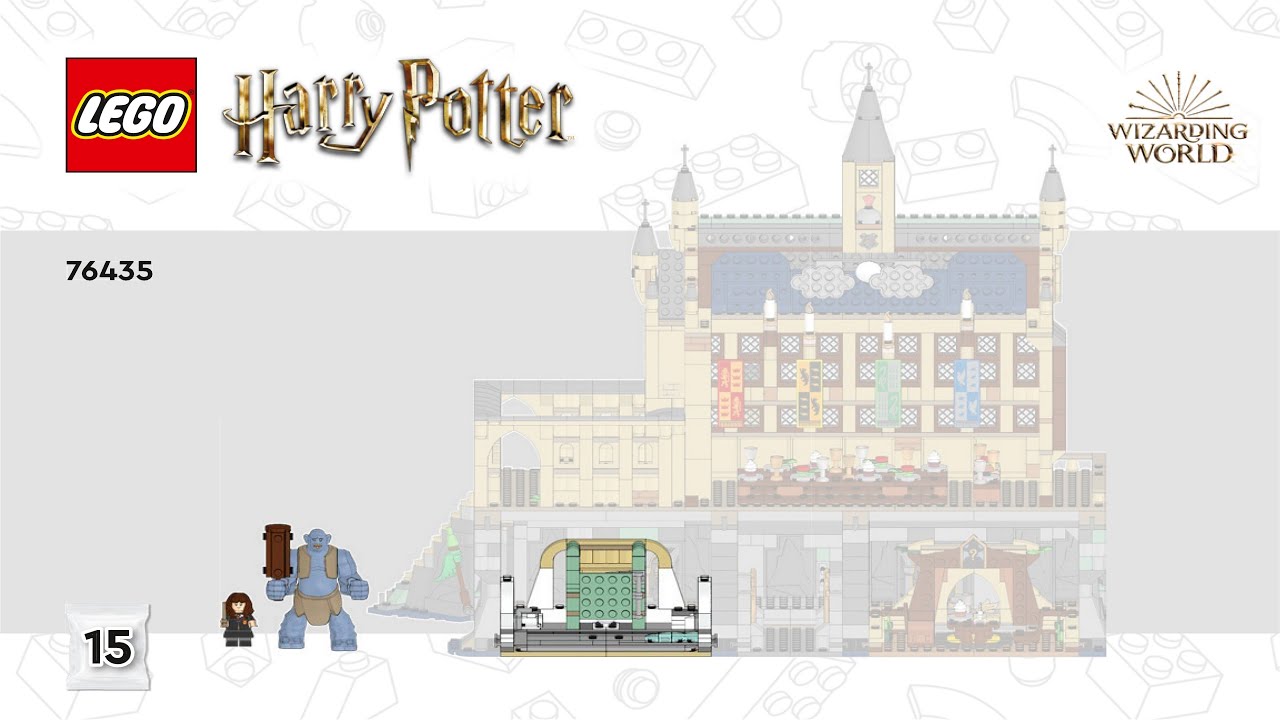LEGO instructions - Harry Potter ™ - 76435 - Hogwarts™ Castle The Great ...