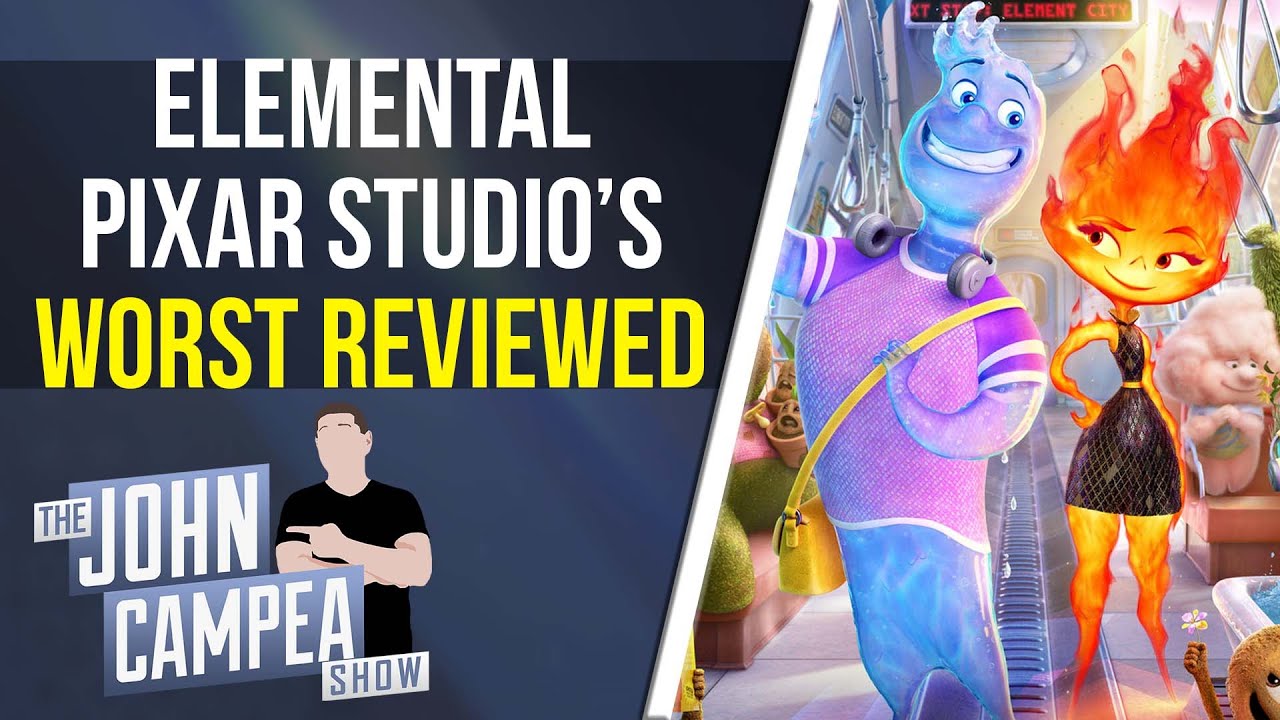 Pixar’s Elemental One Of The Worst Reviewed In Studio History - YouTube
