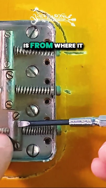 Mastering Guitar String Adjustment: Unlocking Better Sound and Control - YouTube