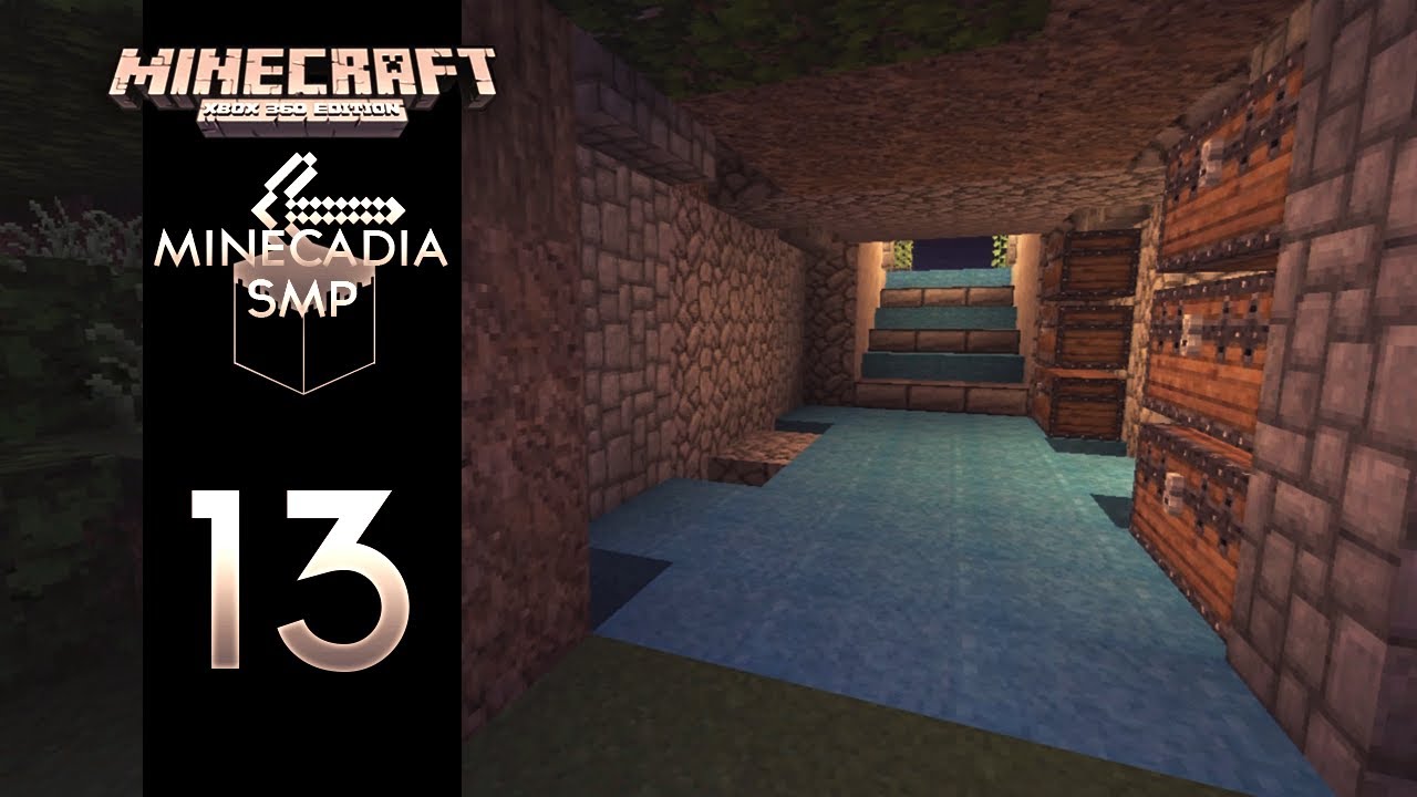 Minecadia SMP - Episode 13: Chest Room Layout! - YouTube
