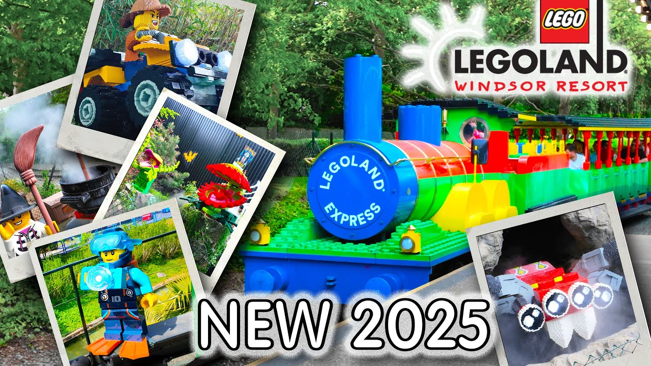 LEGOLAND Express New for 2025 | LEGOLAND TRAIN Better than Ever - YouTube