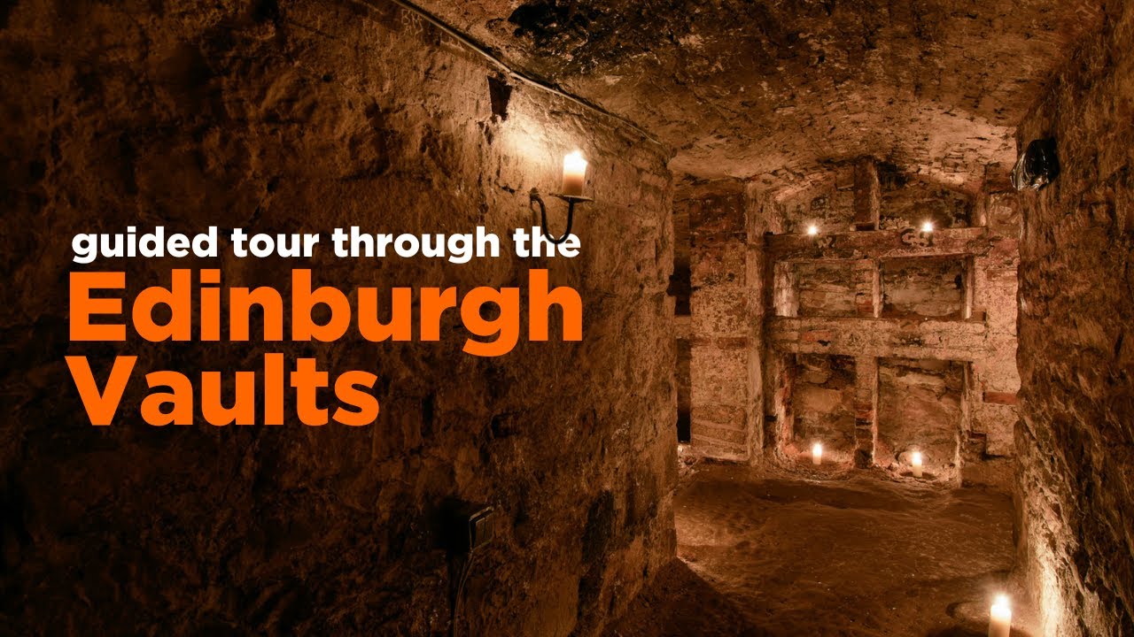 Guided Tour of the Edinburgh Vaults | 5 minute Edinburgh history - YouTube