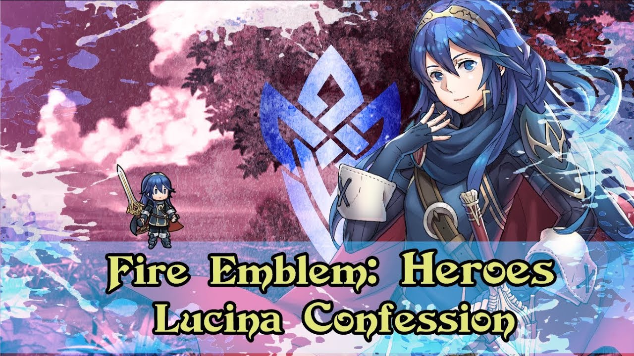Fire Emblem: Heroes - Lucina Confession | Level 40 Dialogue - YouTube