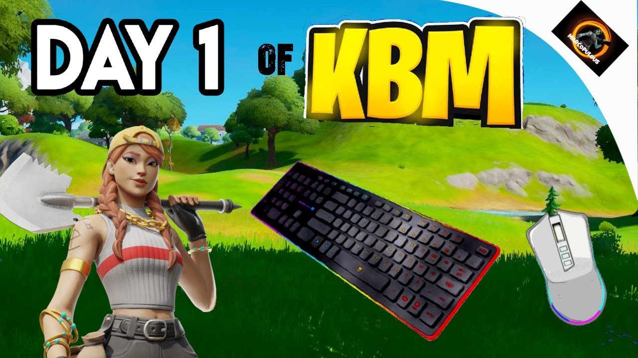 Day 1 of playing on *KBM* until I go pro - YouTube