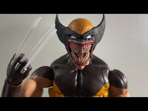 WOLVERINE custom Marvel Legends Brood infection X-Men action figure ...