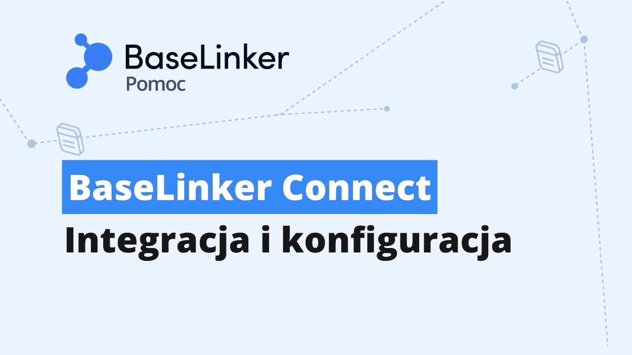 BaseLinker Connect - integracja i konfiguracja || BaseLinker - YouTube