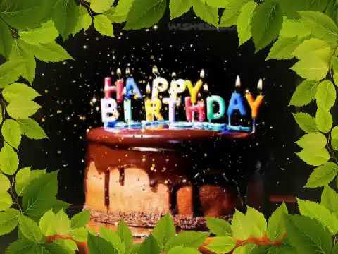 😍Happy Birthday Song With Cake😍/ WhatsApp status video