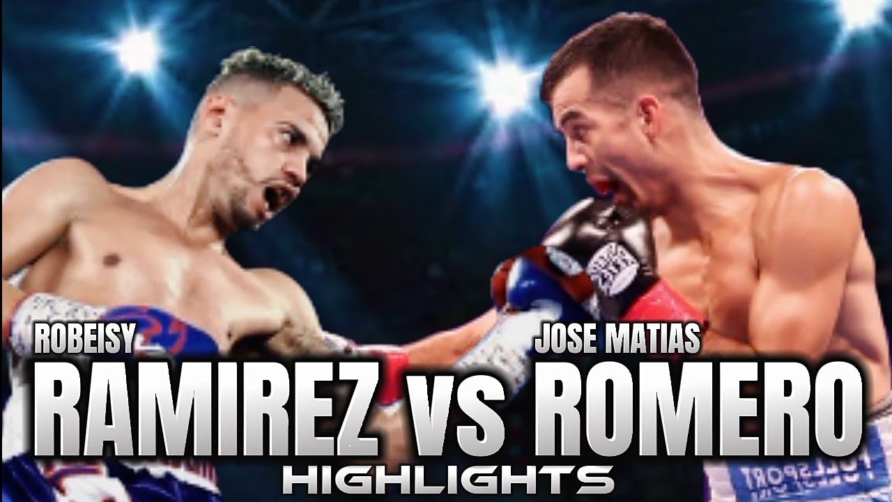 ROBEISY RAMIREZ VS JOSE MATIAS ROMERO HIGHLIGHTS - YouTube
