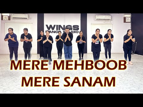 Mere Mehboob Mere Sanam Dance - Zumba | Bad Newz | Vicky, Triptii, Ammy | Bollywood Dance Workout