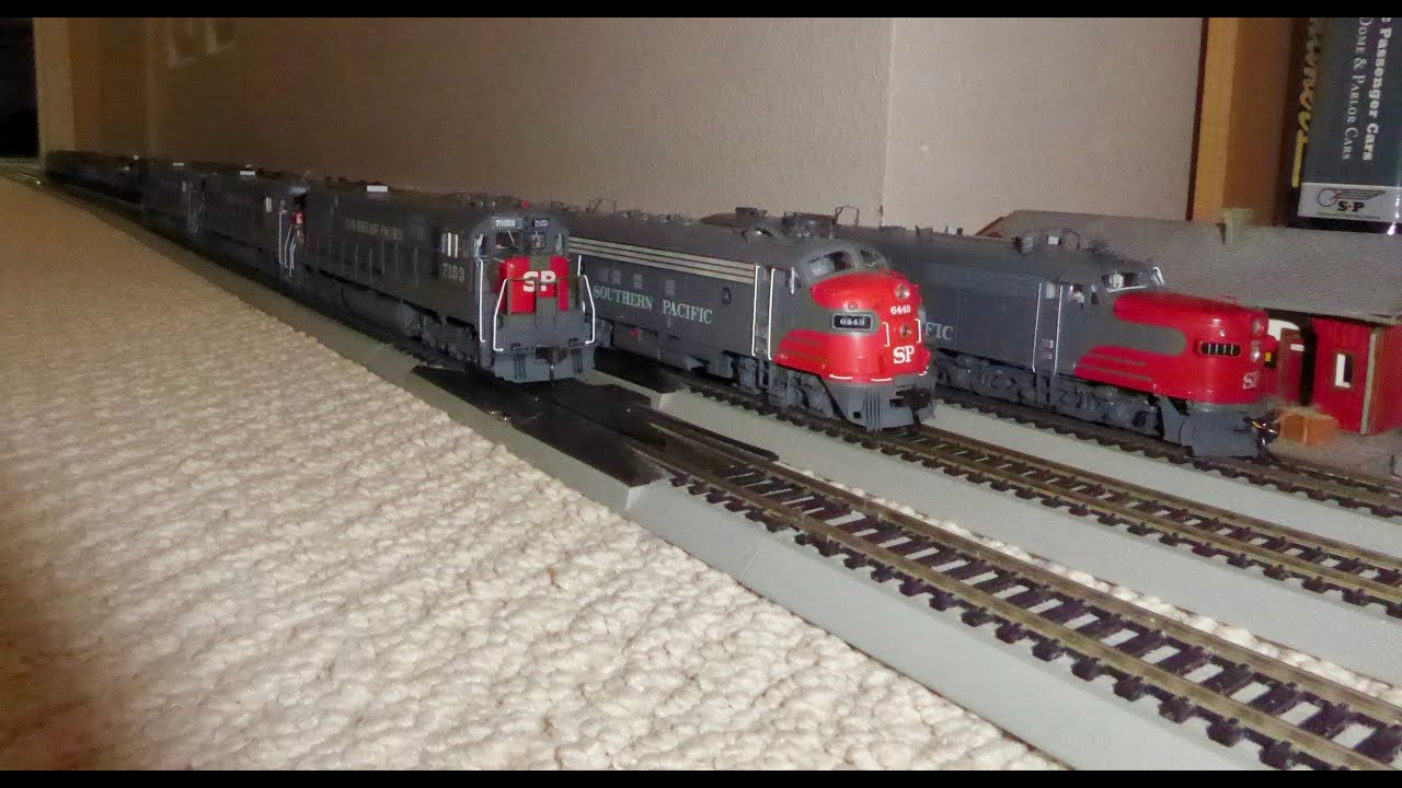 11 units on SP freight, SP "Lark" with PA-2's, plus BC Rail bonus ...