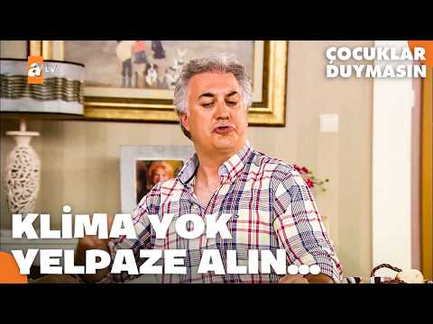 Eve Klima Giremez! Haluk Taş Fırın Usulü Serinleme Yöntemini Açıkladı | Çocuklar Duymasın 104. Bölüm