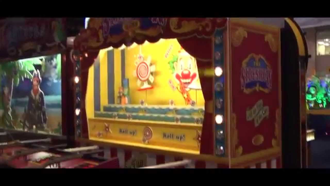 The Sideshow - Sega Amusements - IAAPA 2014 - YouTube