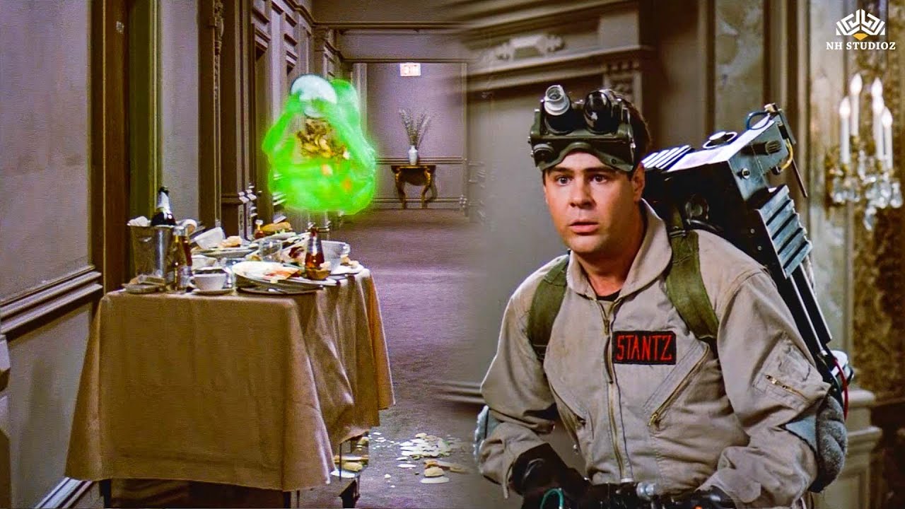 🤣 भूत है या फिर खाने की मशीन? 👻🍔 | Ghostbusters Funny Horror Scene ...