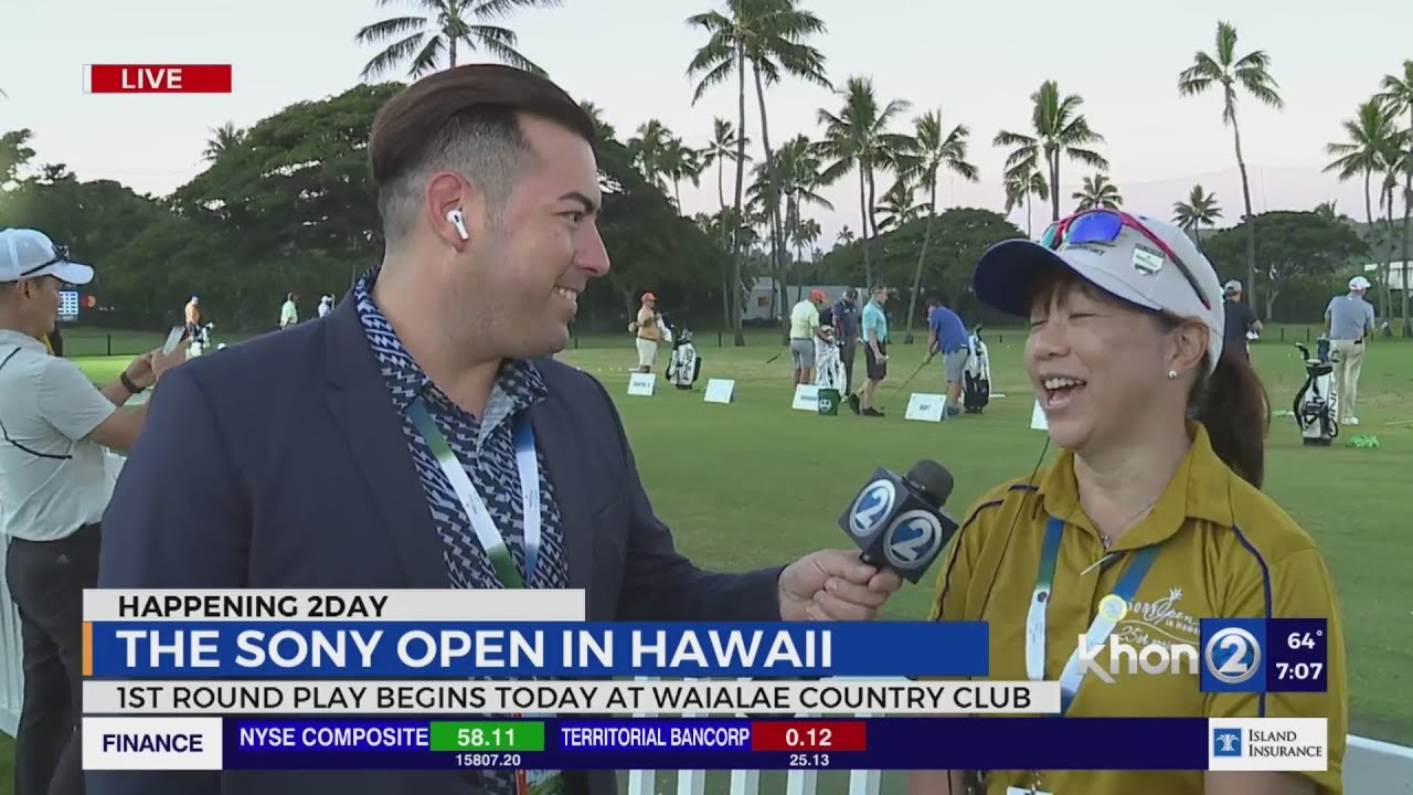 Round 1 of the Sony Open in Hawaii Pt.2 - YouTube