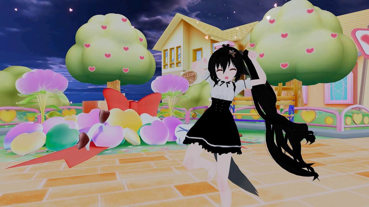 vrchat - Miko MMD #41 君の彼女 - YouTube