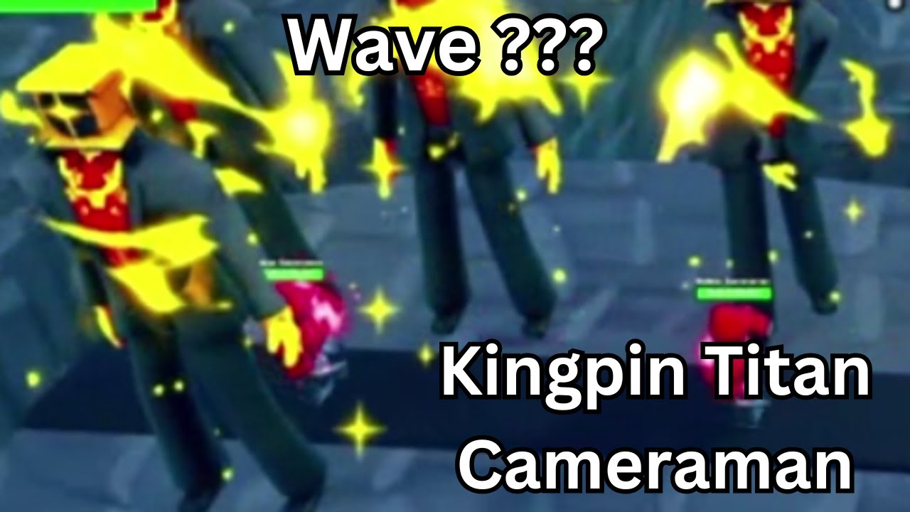 How Good is the Kingpin Titan Cameraman in Endless Mode in Toilet Tower ...
