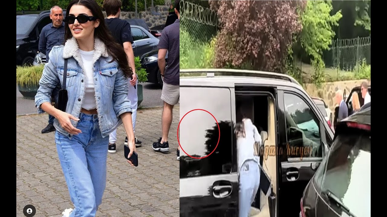 Hande Erçel Came to Vote in Kerem Bursin's Car. She Waited for Kerem ...