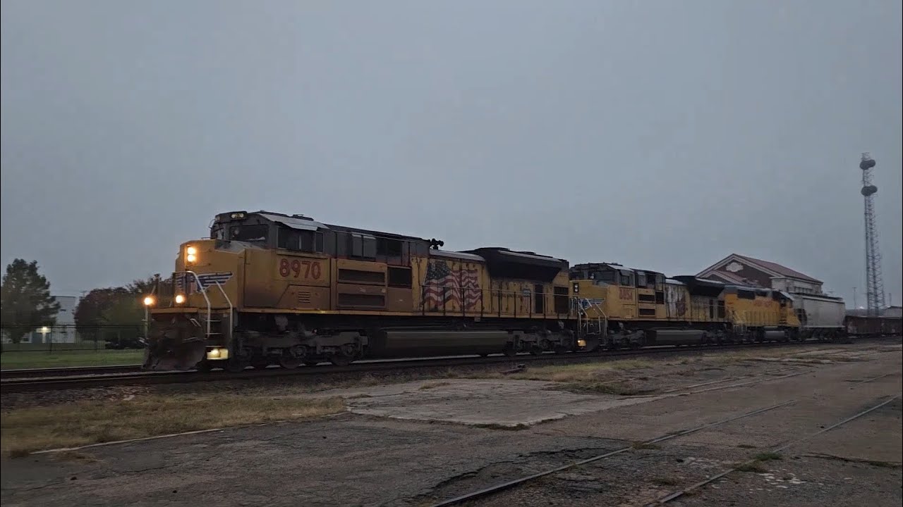 Trackside With Union Pacific On The Kansas Subdivision - YouTube
