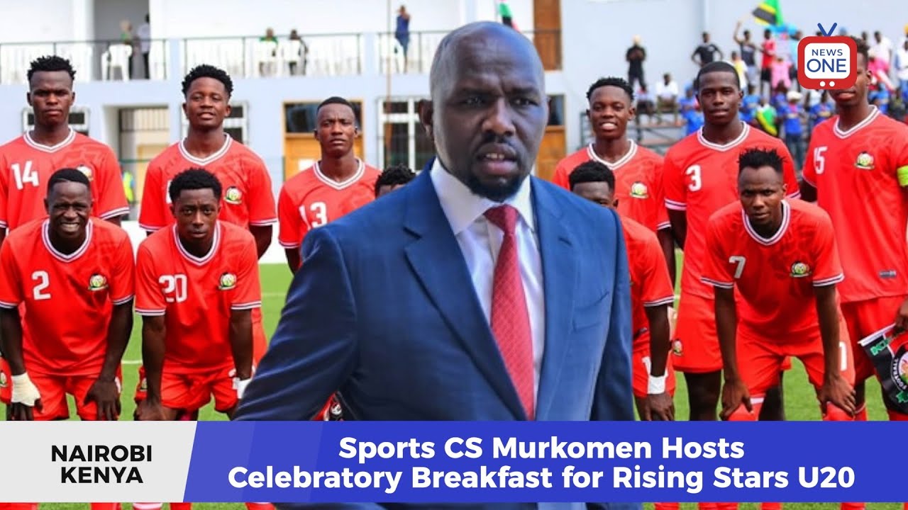 Sports CS Murkomen Honors Rising Stars U20 with Breakfast Event - YouTube