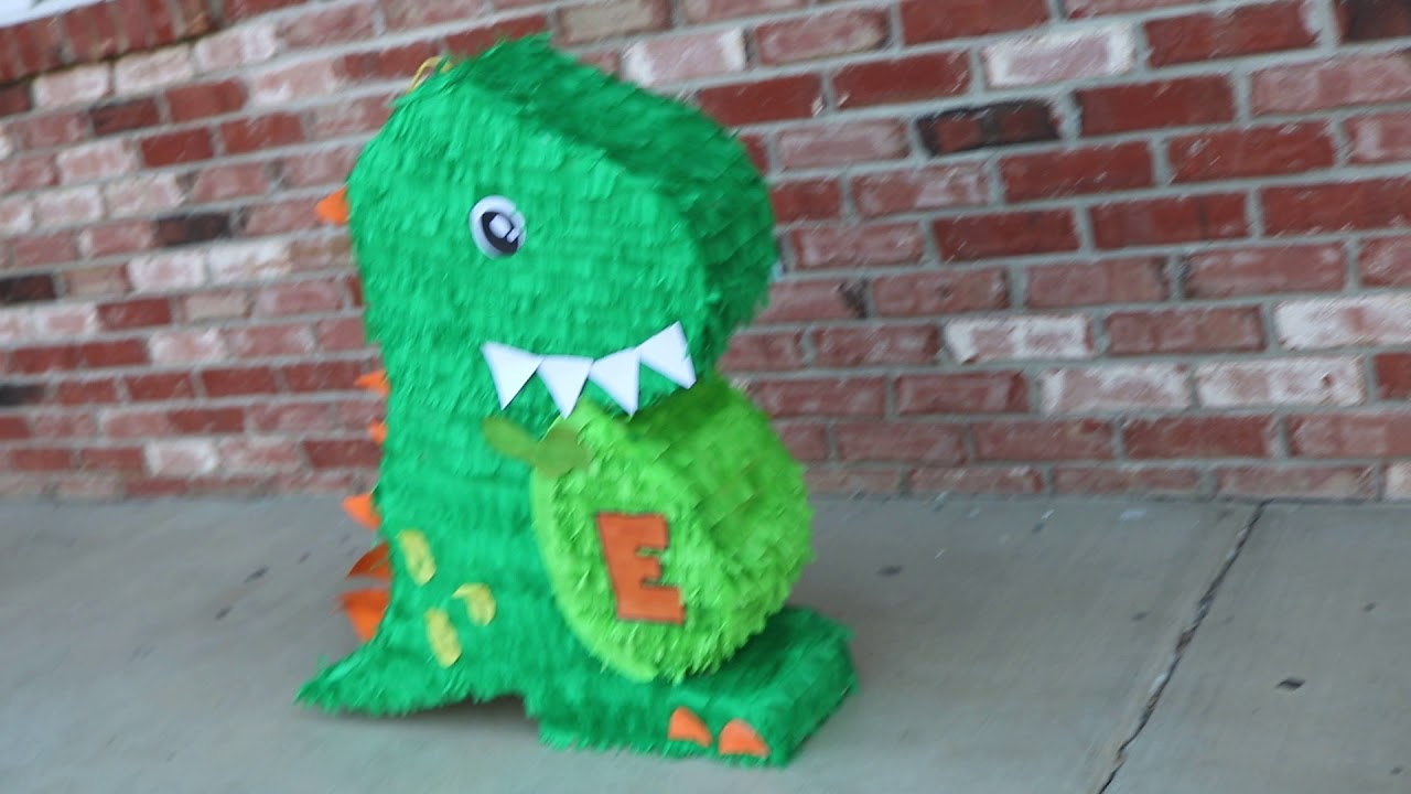 Piñata T Rex - YouTube