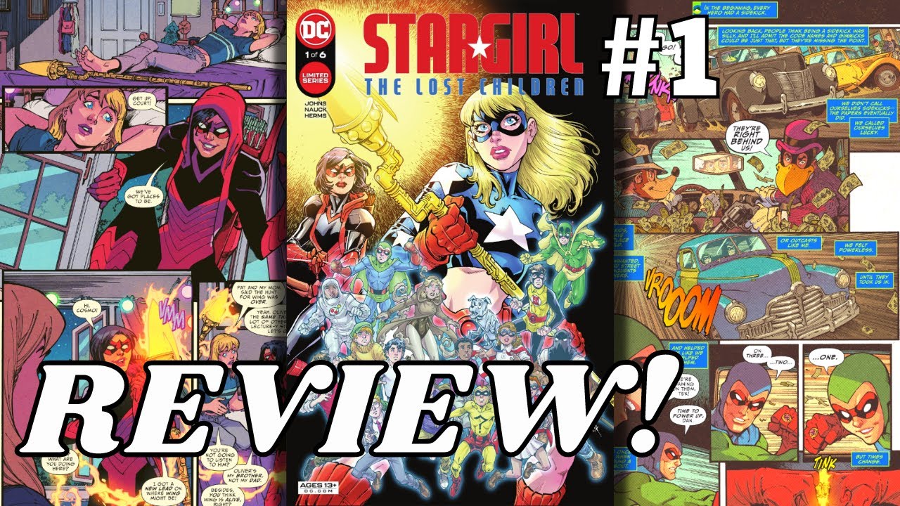 STARGIRL: The Lost Children issue #1 REVIEW | Pure Comic Book FUN ...