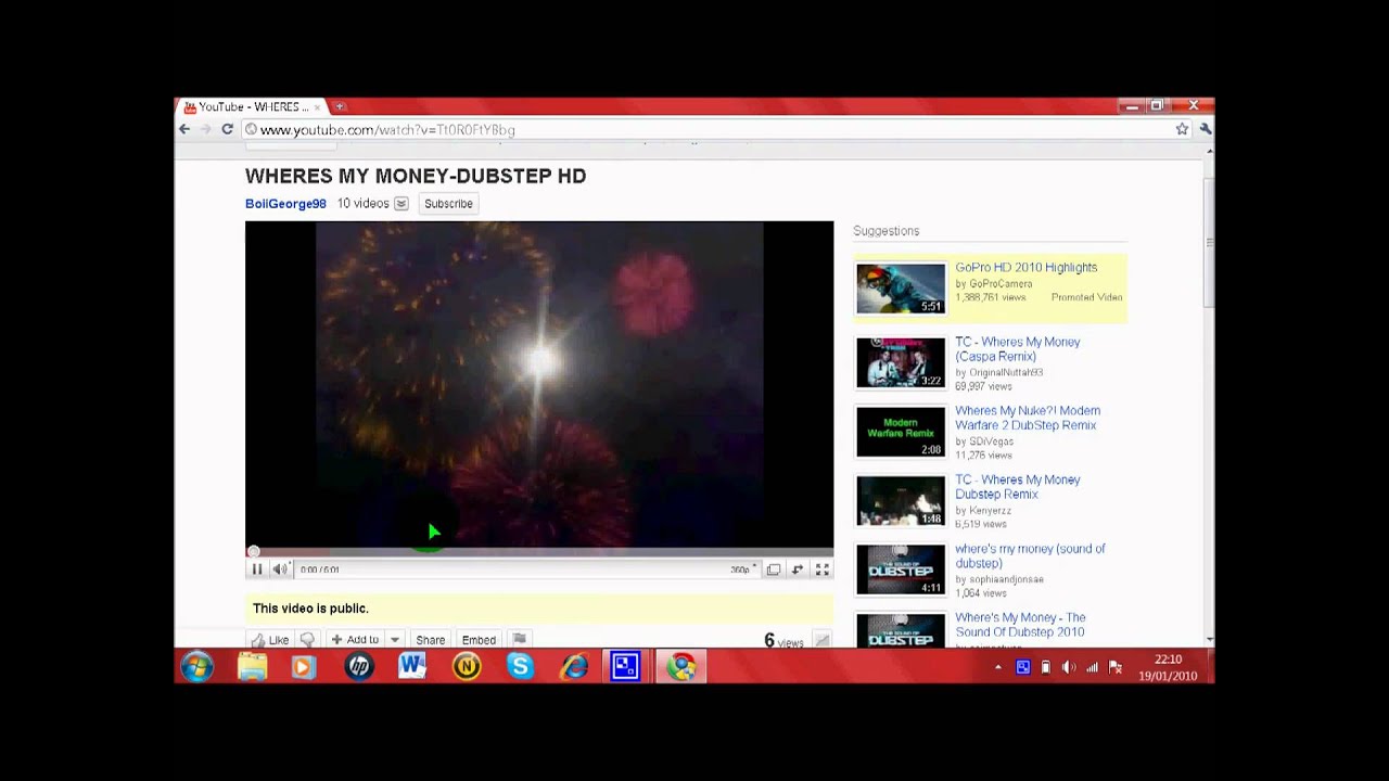 How make Your youtube loading circle a game of snakes - YouTube
