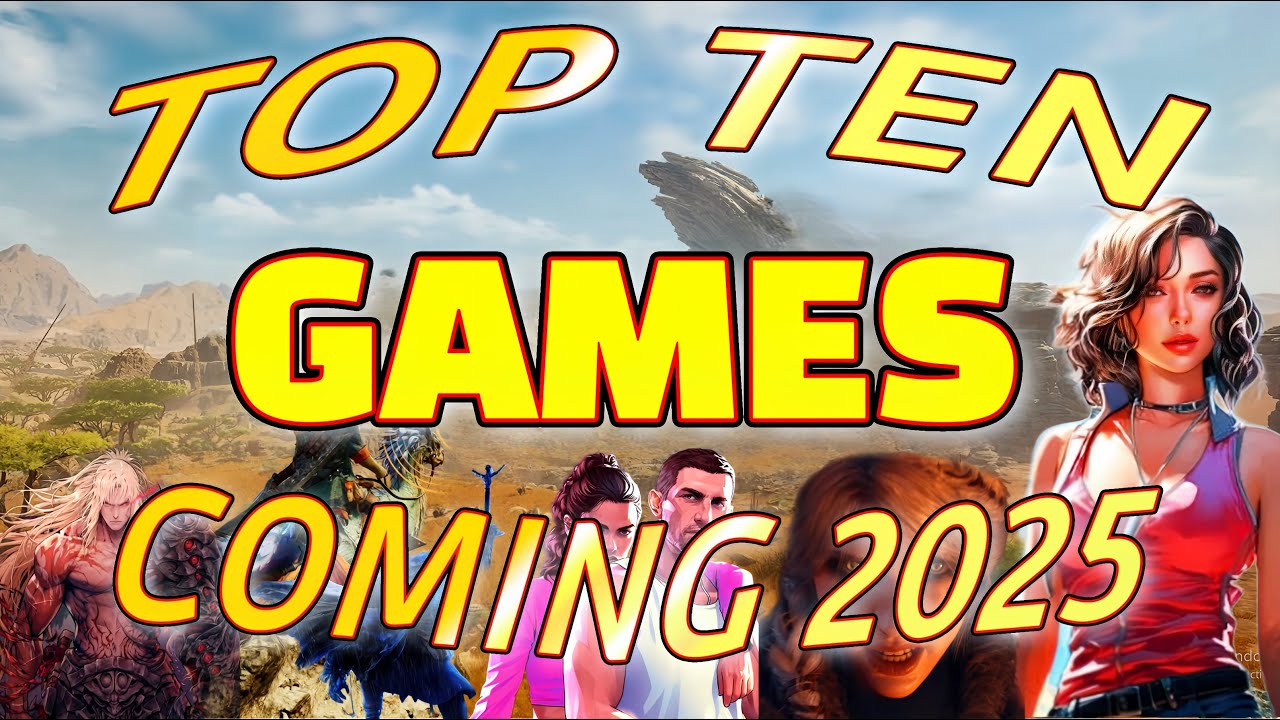 Top Ten GAMES of 2025 #gta6 #top10 #top - YouTube