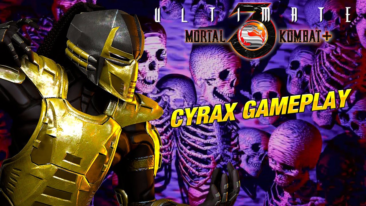 ULTIMATE MORTAL KOMBAT 3 PLUS | CYRAX GAMEPLAY | FULL HD 60fps - YouTube