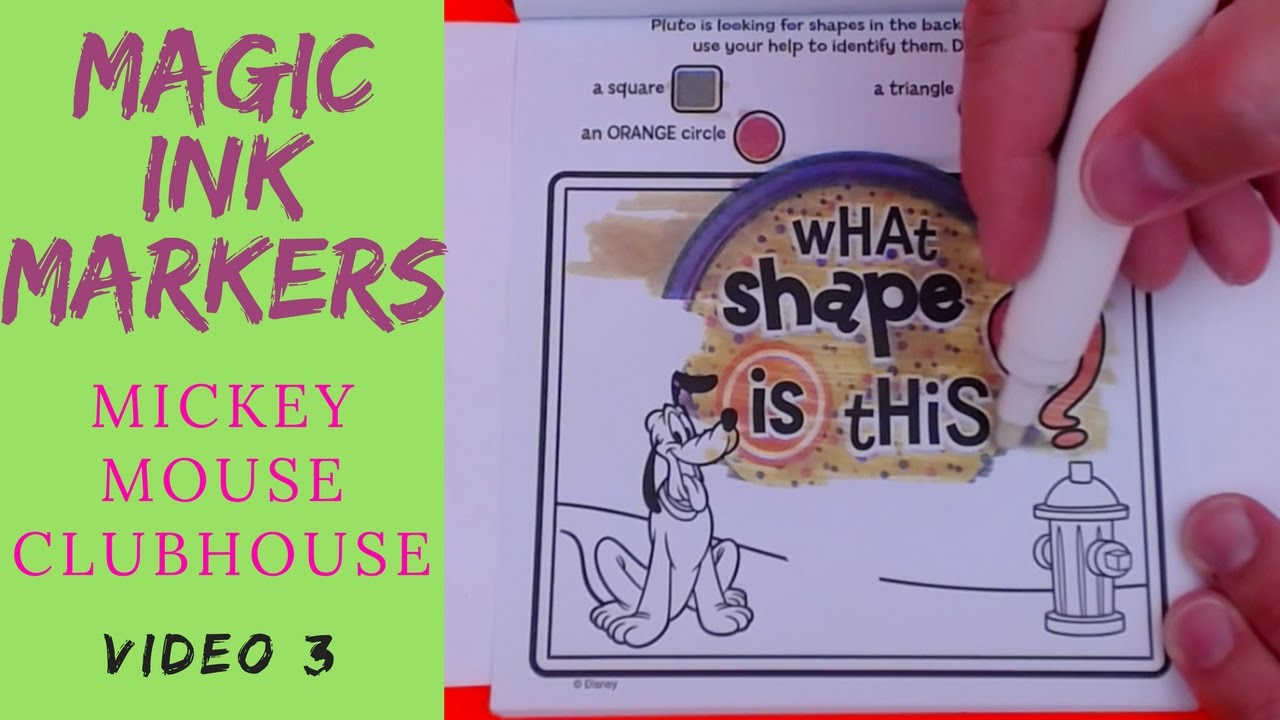 Mickey Mouse Clubhouse Magic Ink Book 3 | Disney Junior - YouTube