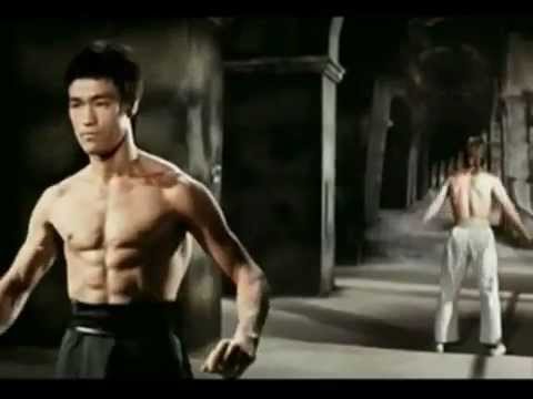 Famous Badass fight! Bruce Lee vs Chuk Norris  ( Enter the Dragon) ( HD )