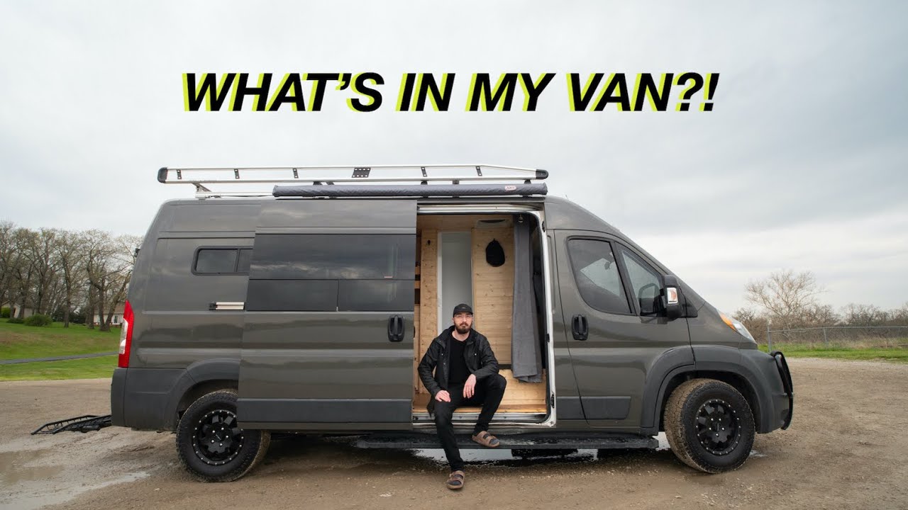 WHAT'S IN MY VAN? (Full van tour) - YouTube