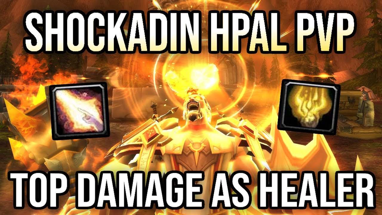 Shockadin, The Most Aggro Healer in the Game⚡Holy Paladin PvP - YouTube