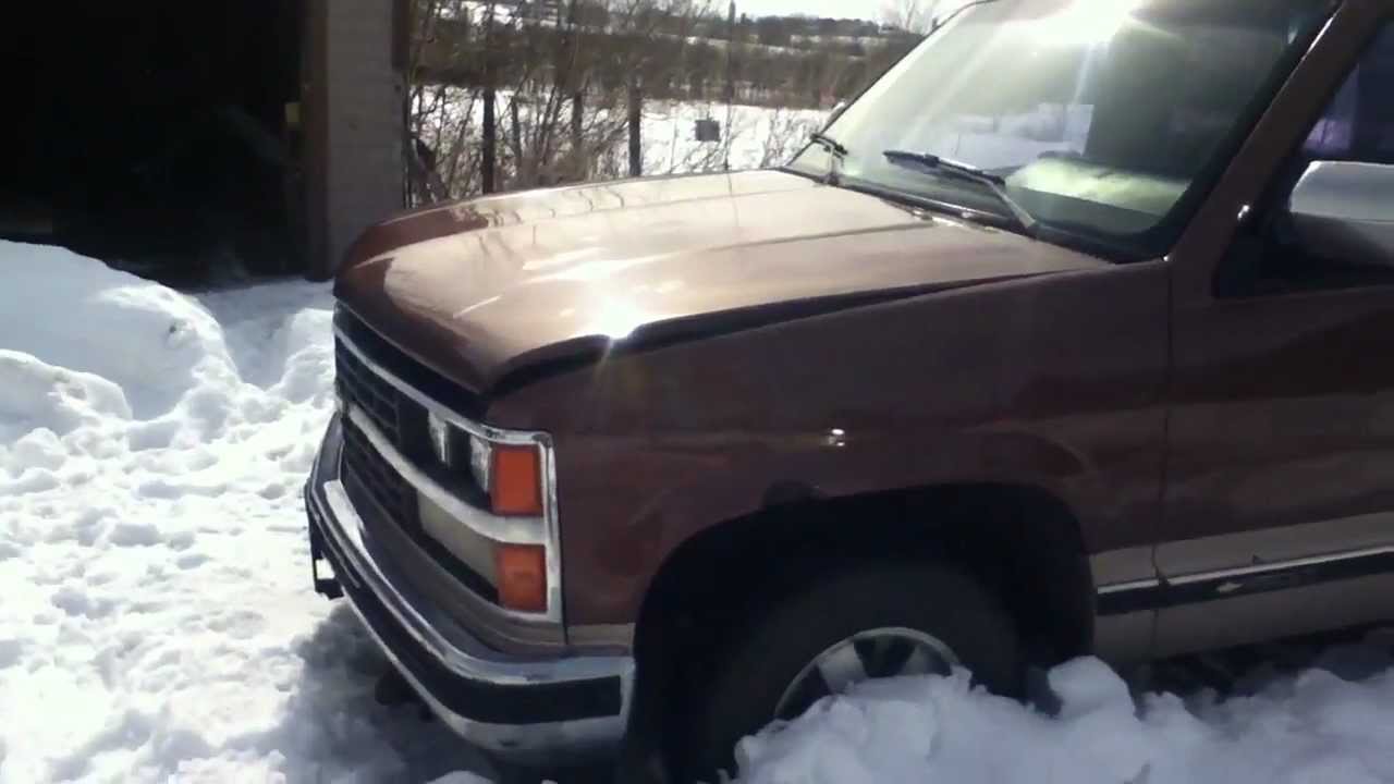 My 1989 chevy stepside pickup - YouTube