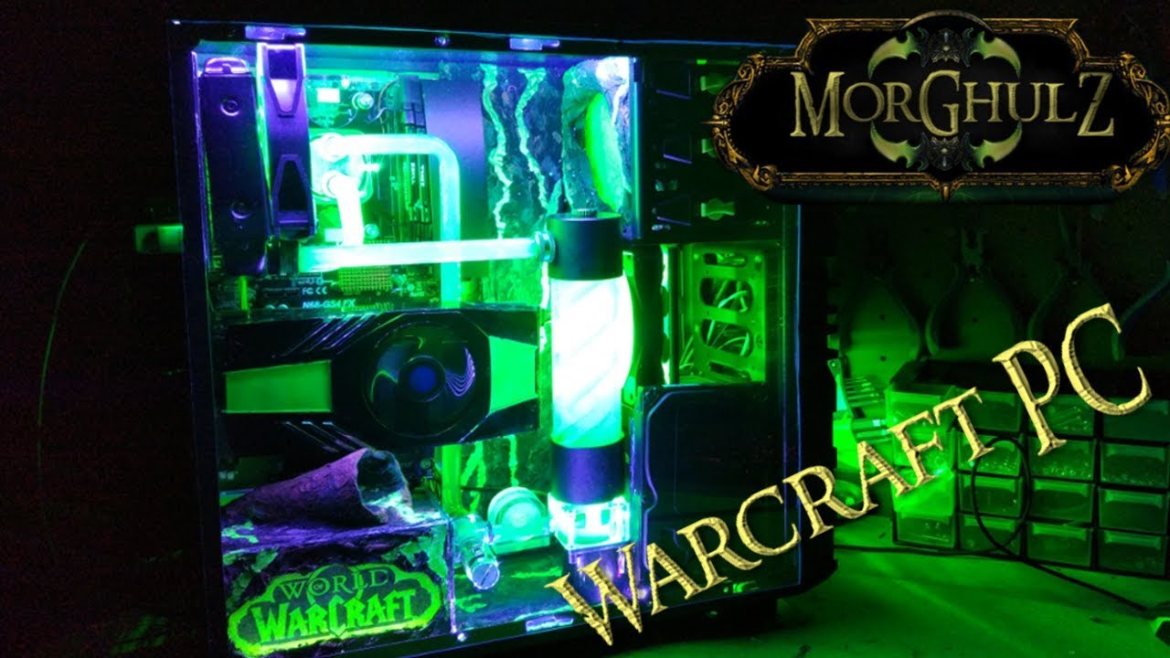 World Of Warcraft PC Build Watercooling - YouTube