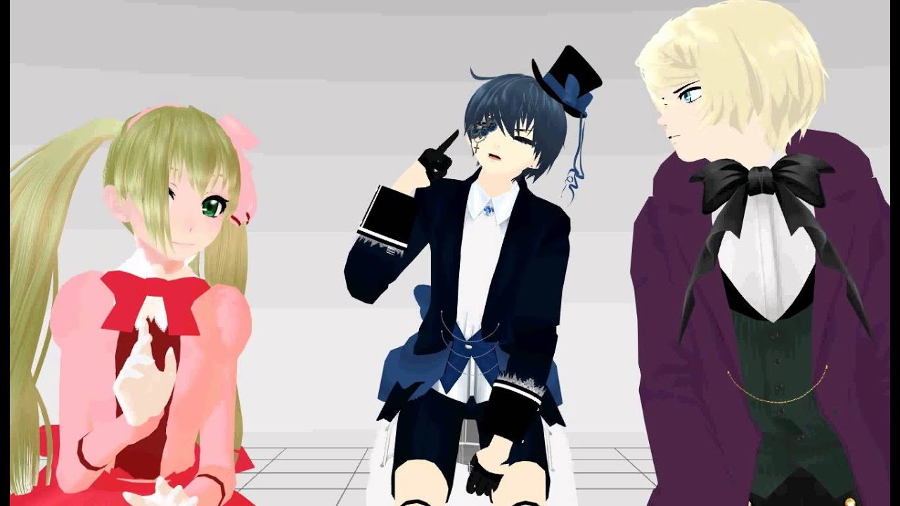Lizzy, Ciel, Alois- Everybody Meme [MMD] - YouTube