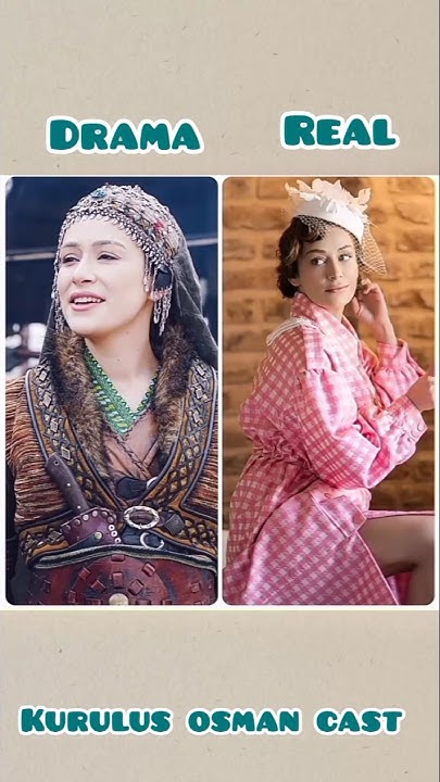 kurulus osman cast and real name Fatima hatun begam bala hatun short video viral - YouTube