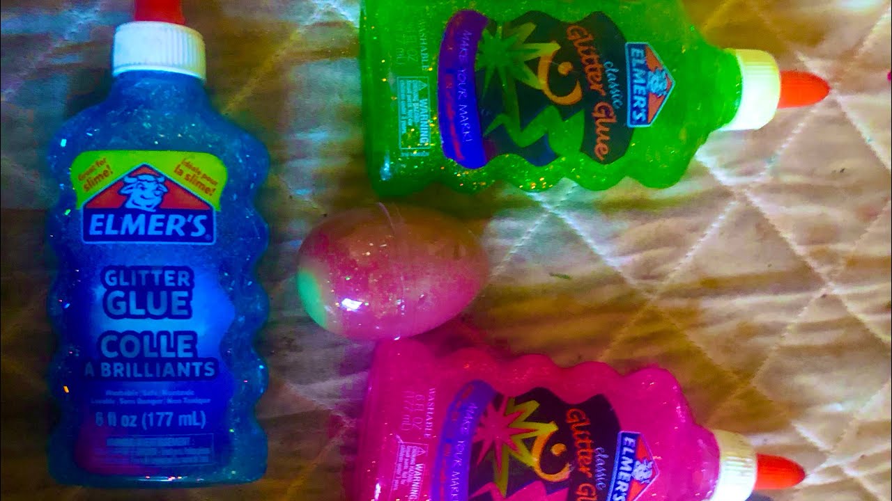 Alien Glitter Slime Part 1 (I MADE IT WORSE) - YouTube