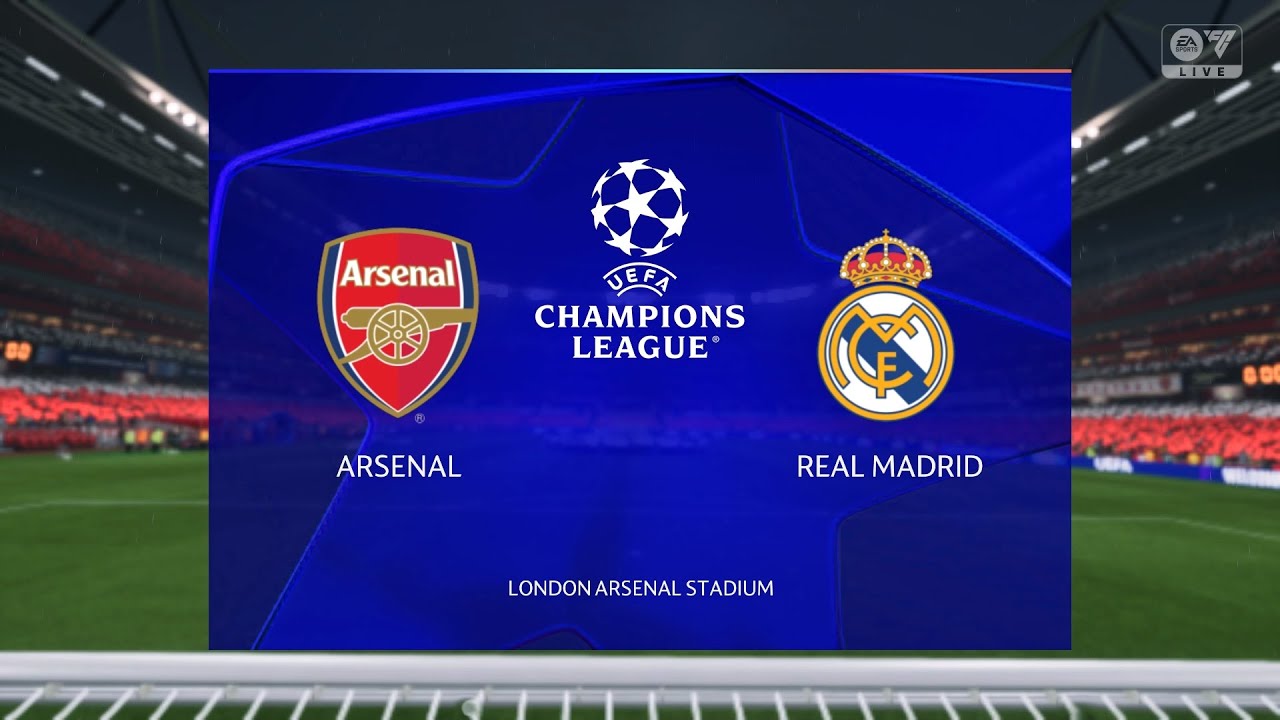 EA Sports FC25 | UCL [Arsenal vs Real Madrid] - YouTube
