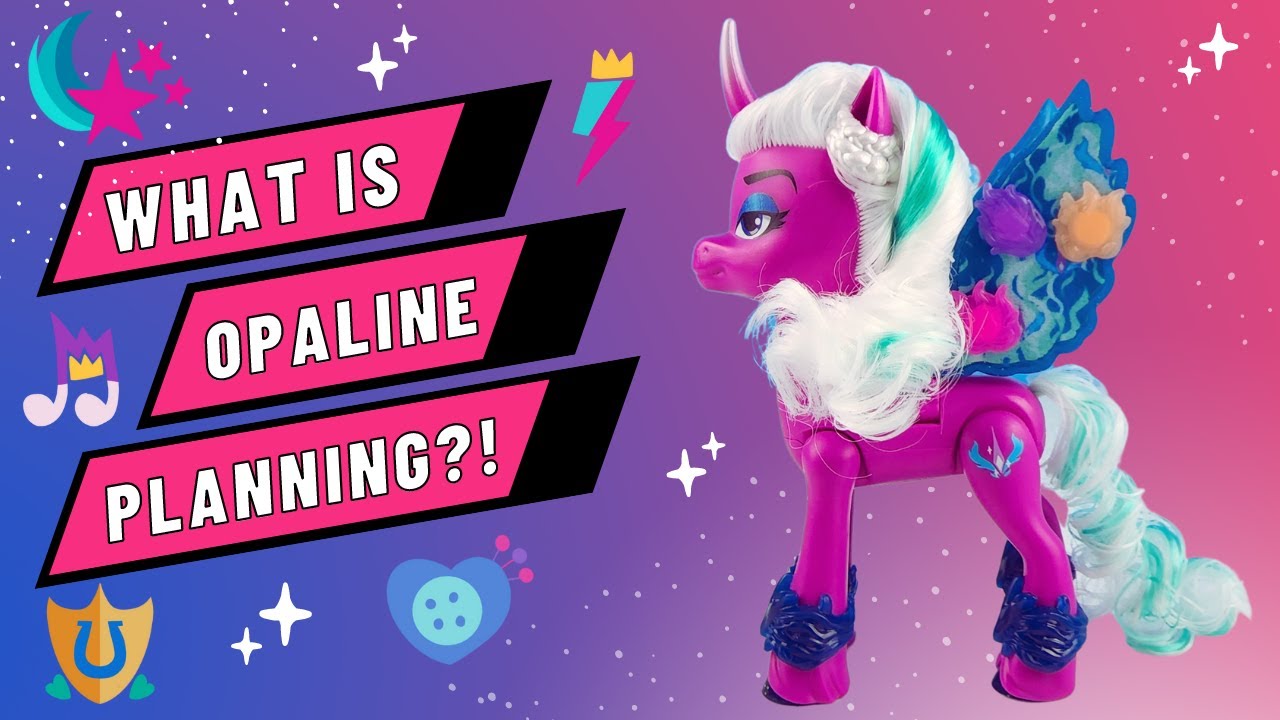 Our First G5 Alicorn and Villain! My Little Pony Opaline Arcana Wing ...