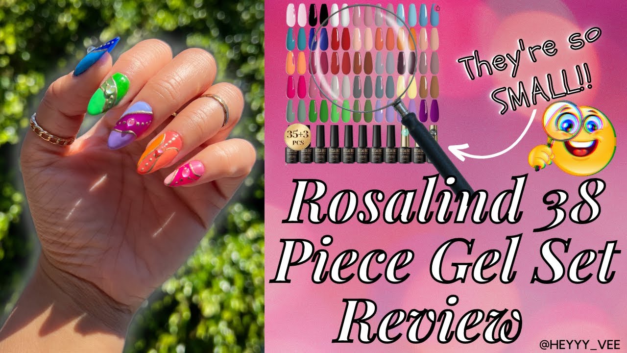 Gel X Set: Rosalind 38 Mini Gel Kit Review & First Impressions # ...