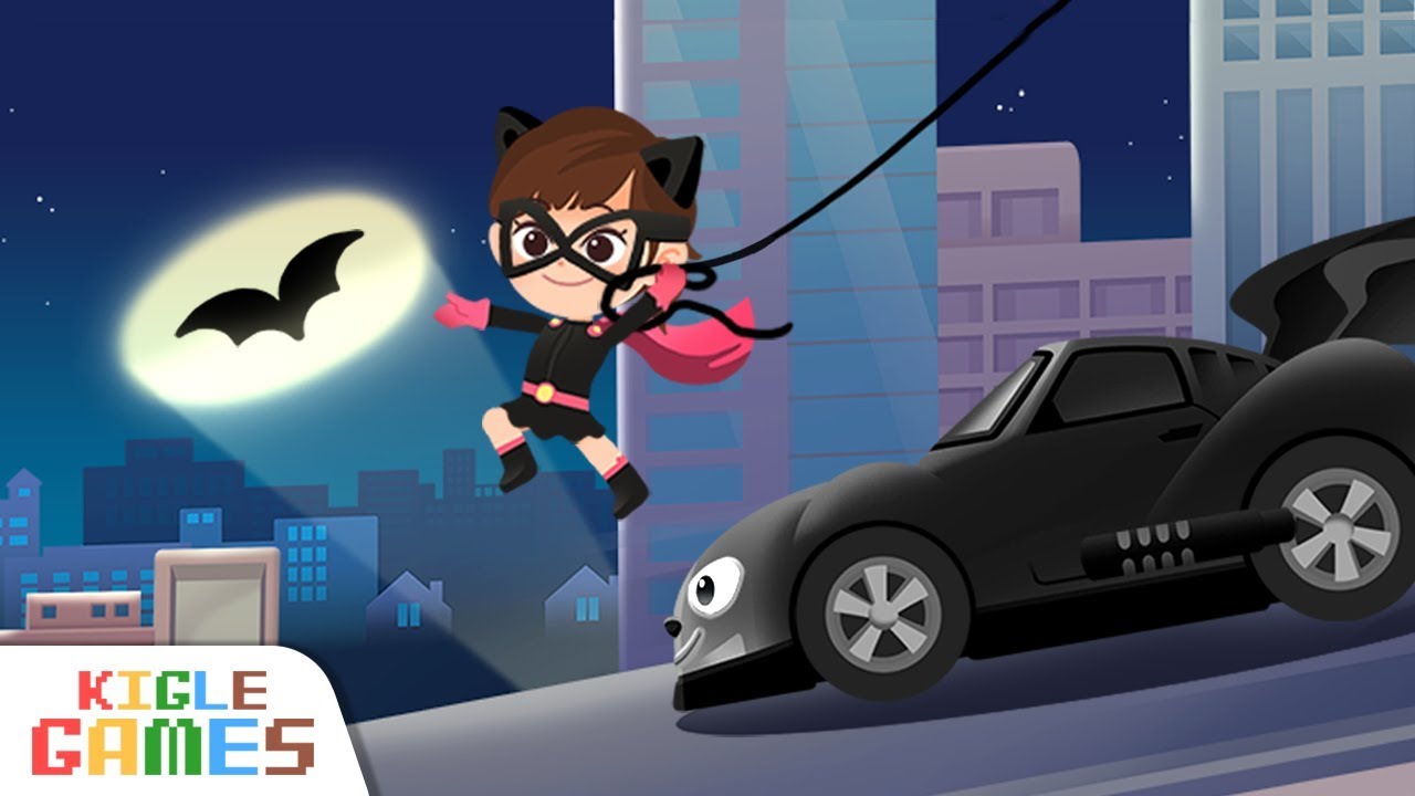 Black | Color Play | Tayo Game Color Car Coloring Dark Hero | Tayo the ...